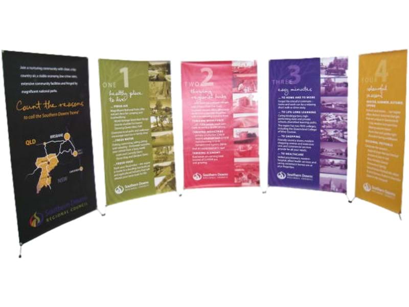 Portable Retractable Banner Stands for Display