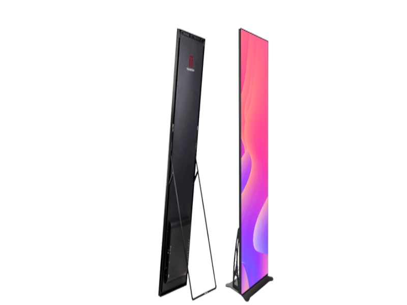 Digital Banner Stand: Portable Display with Screen