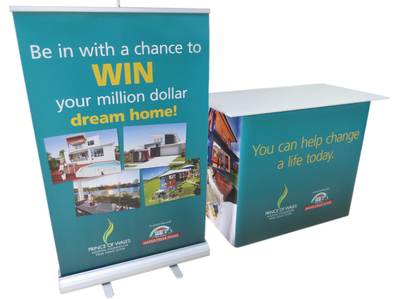 Shopping Centre Pull-Up Banner