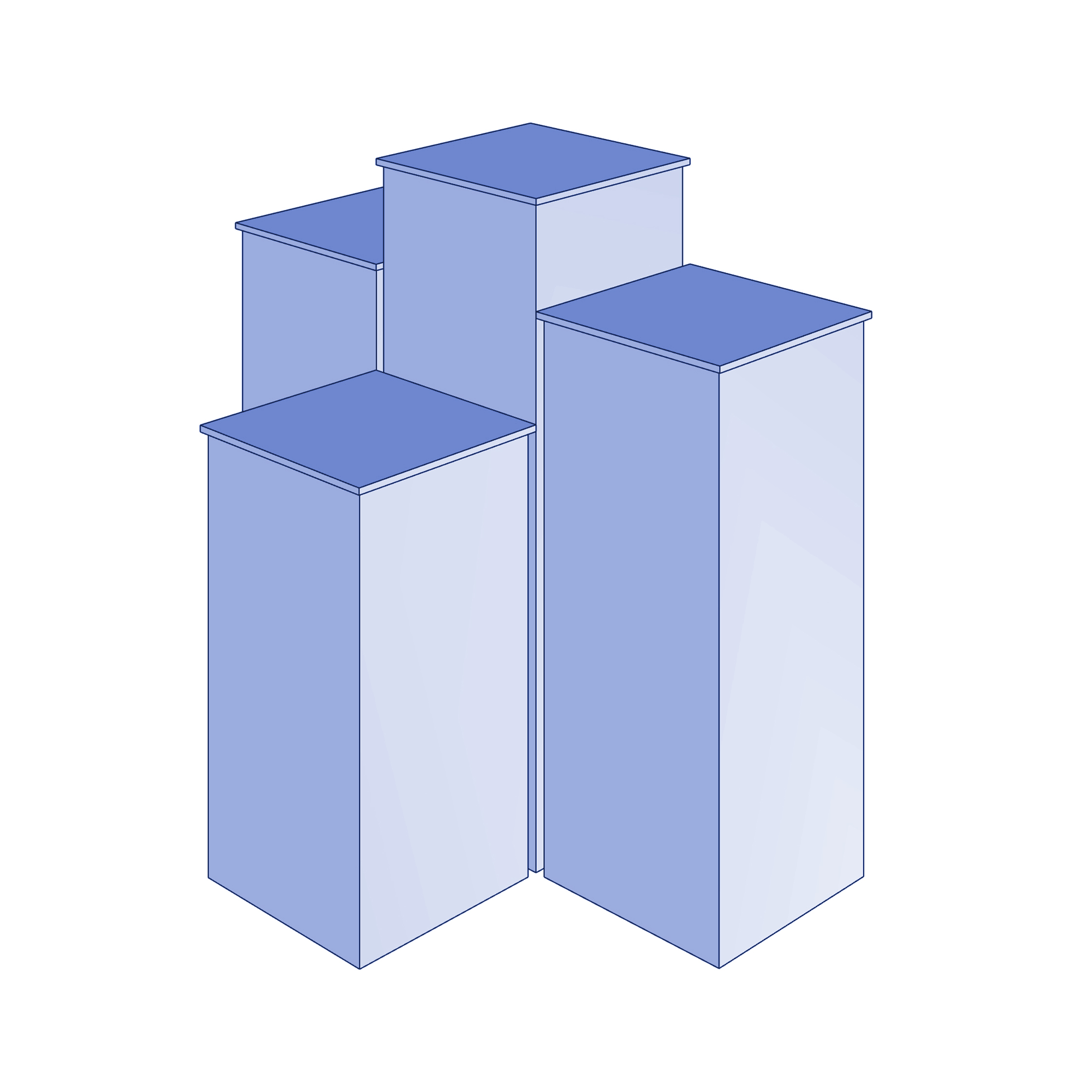 Retail Display Plinths Kits | Shop & Product Display Stands