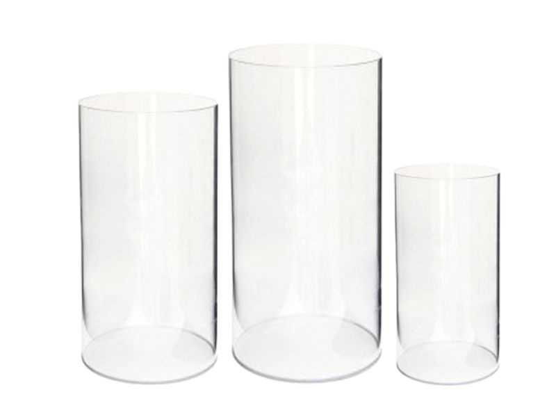 Round Clear Acrylic Plinths