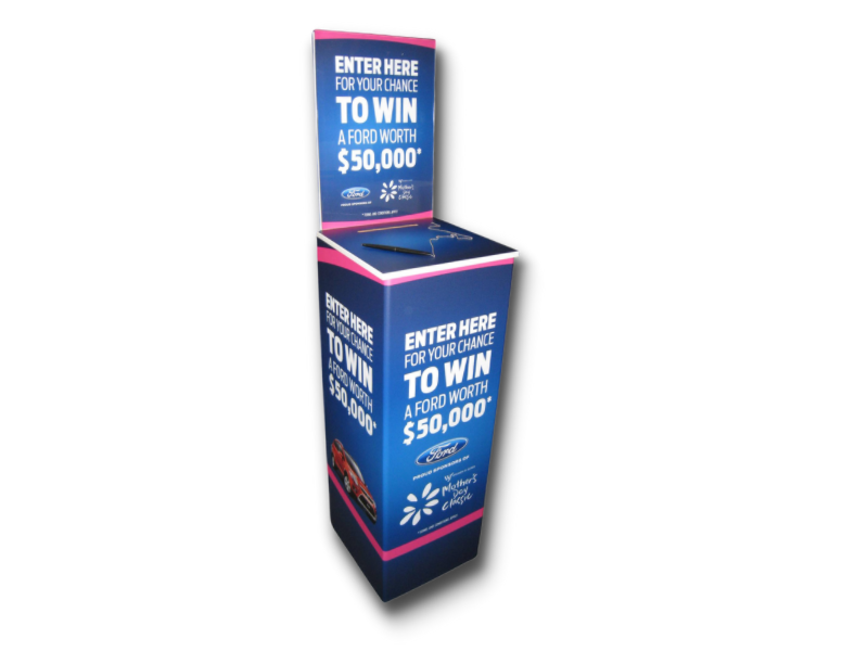 Fold-Flat Entry Boxes | Competition & Contest Boxes