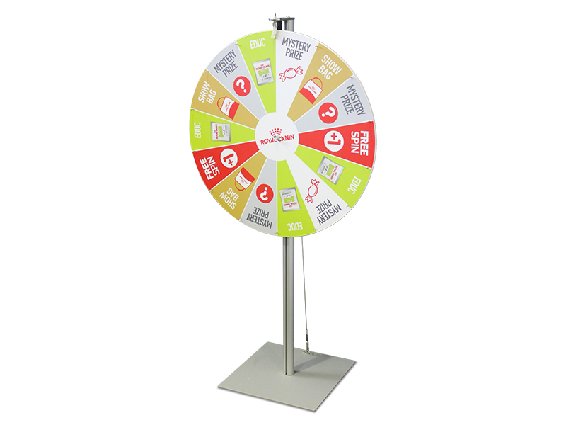 Floor Standing Prize Wheels| Spin & Win Prize Wheels & Prize Winners