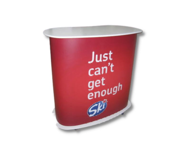 Custom Designed Sampling Carts & Trolleys| Display Cart With Wheels